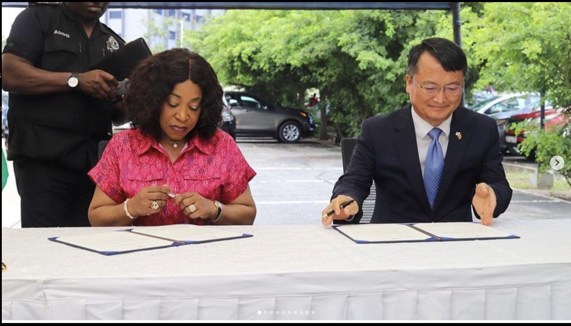 The Government of the Republic of Korea presented 22 KIA vehicles to ...